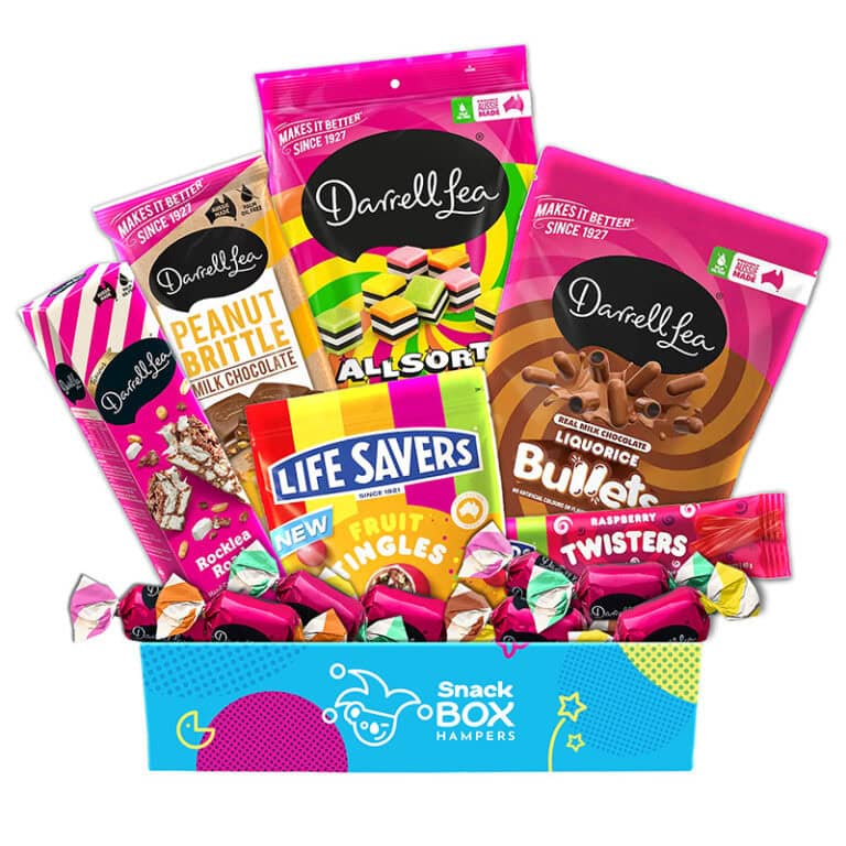 Darrell Lea Faves Chocolate Box T Hamper Large Snack Box Hampers