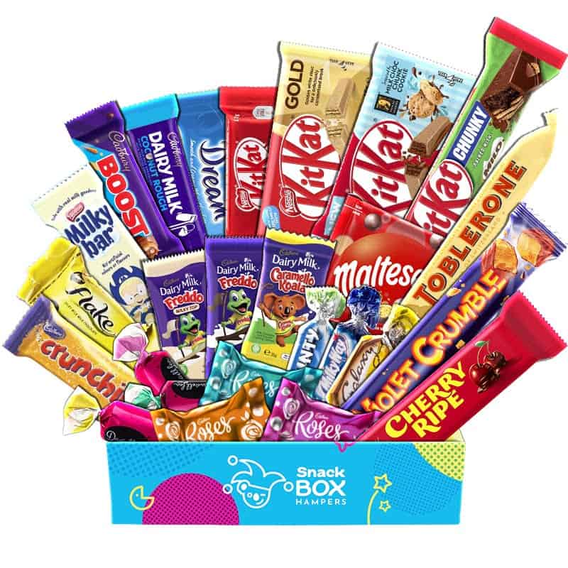 Chockablock Chocolate Box Gift Hamper – Medium Snack Box Hampers Chockablock Chocolate Box Gift Hamper – Medium Snack Box Hampers